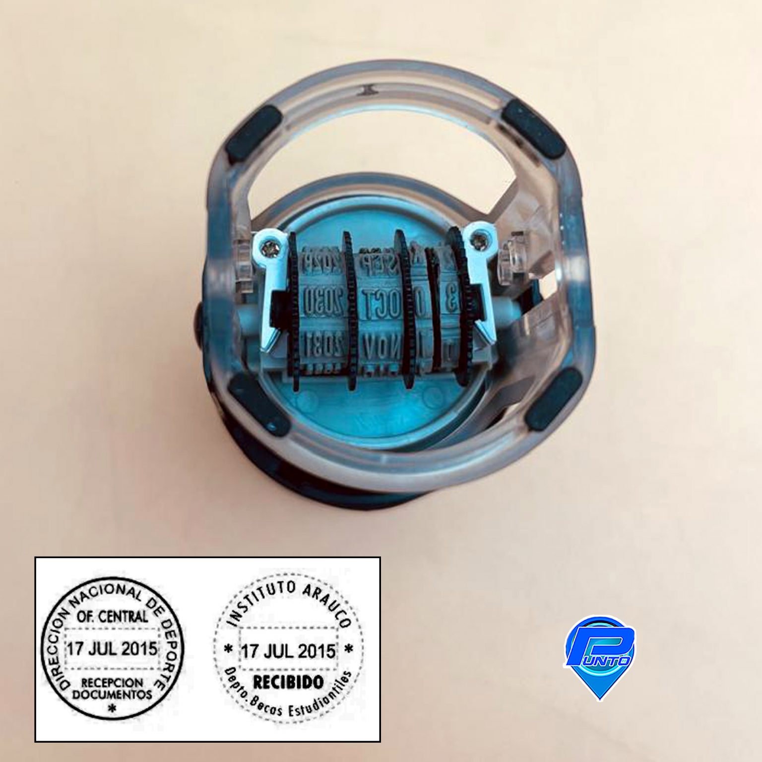 Timbre automático fechador redondo 29mm. (930-RD) – Punto Servicios – Tu Solución